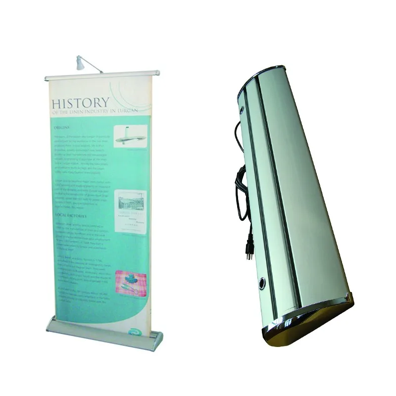 High Quality Electronic Banner Stand Scrolling Roll up Banner Stand ...