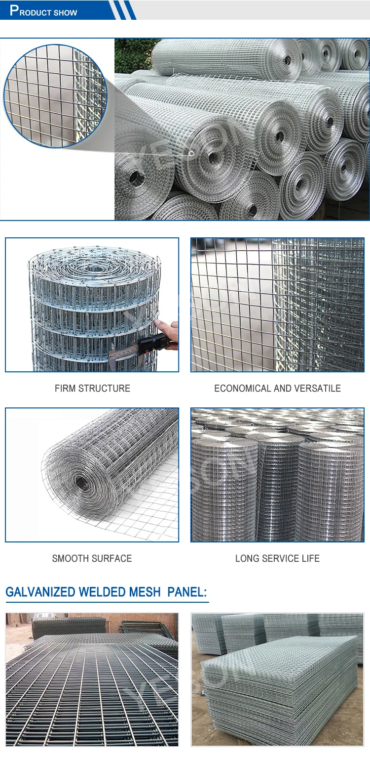 3x3 Galvanized Welded Wire Mesh 8 Panels Rabbit Fence Weight Per Square ...