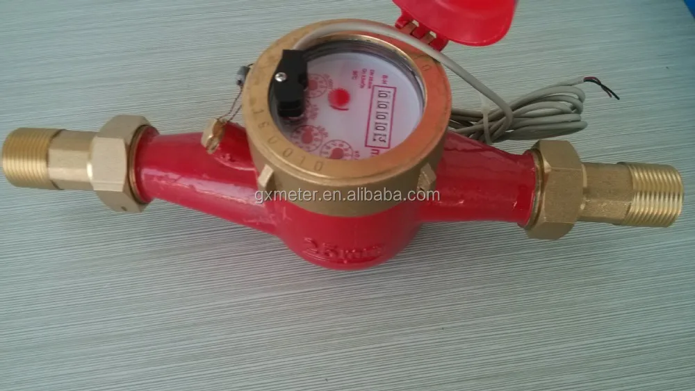 Impulse Transfer Water Meters For Cold/hot Water - Buy Vane Wheel Multi ...