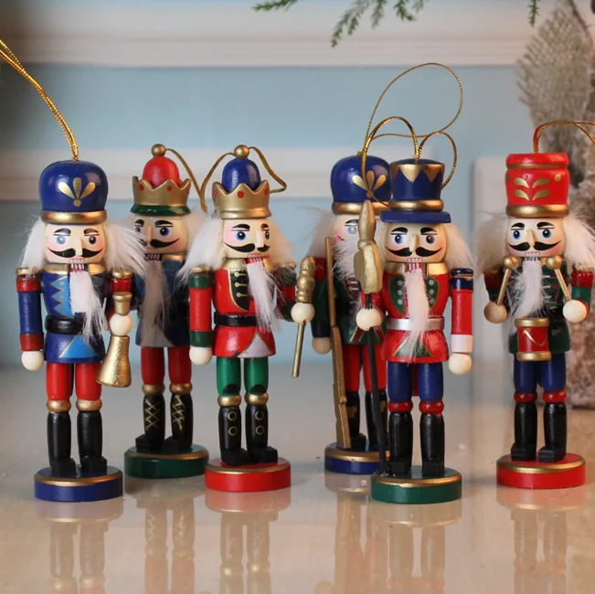 Christmas Handmade Wooden Creative Nutcracker Toy - Buy Nutcracker Toy ...