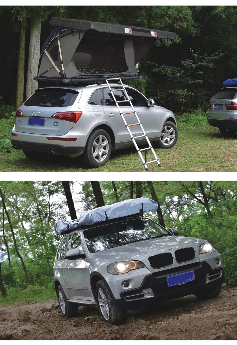 Waterproof Electric Lifting Rod & Roof Top Tent for Camping