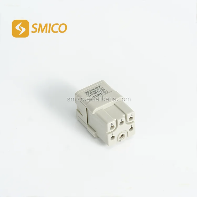 Harting Type Hq-005 Crimp Terminal 10a 5 Pins Male Female Automotive ...