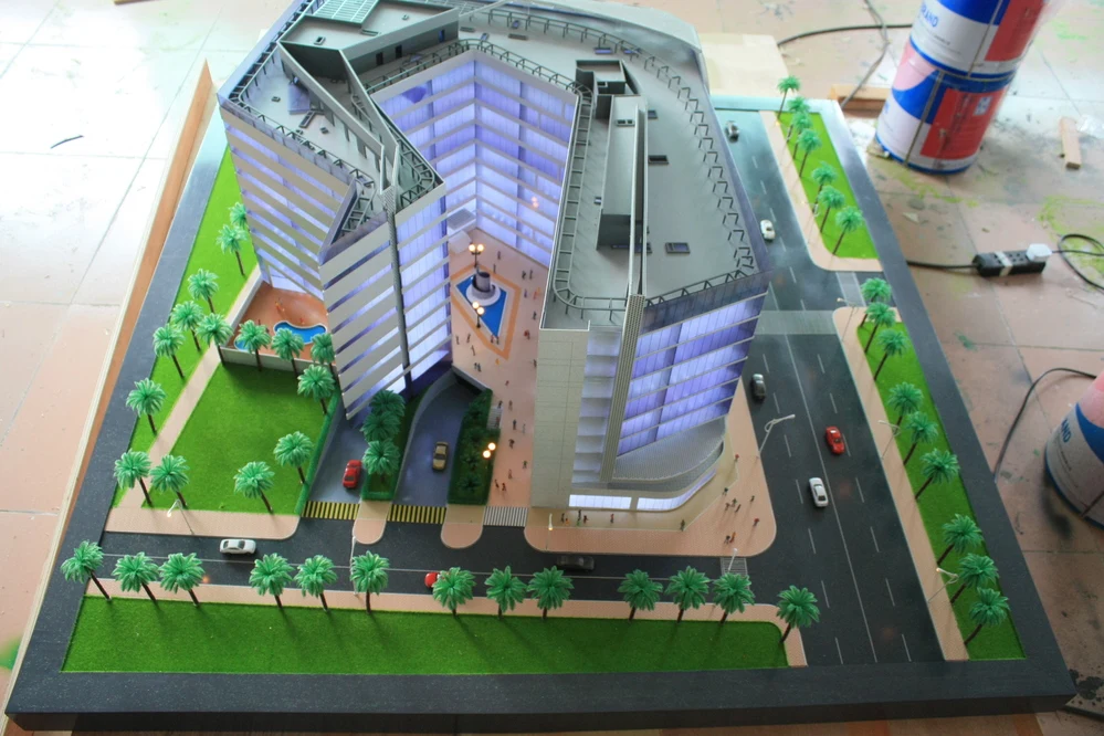 Lighting Architectural Hotel Models / Hotel Architectural Model Maker ...