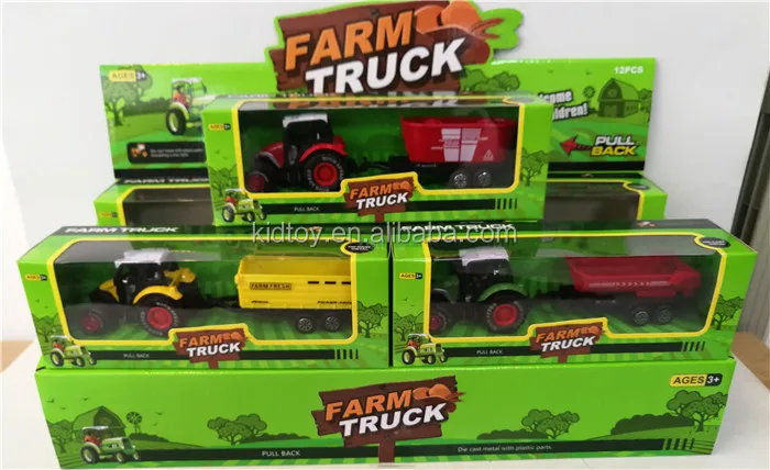 Child Plastic DIY Farm House Toy Play Set with Farmer