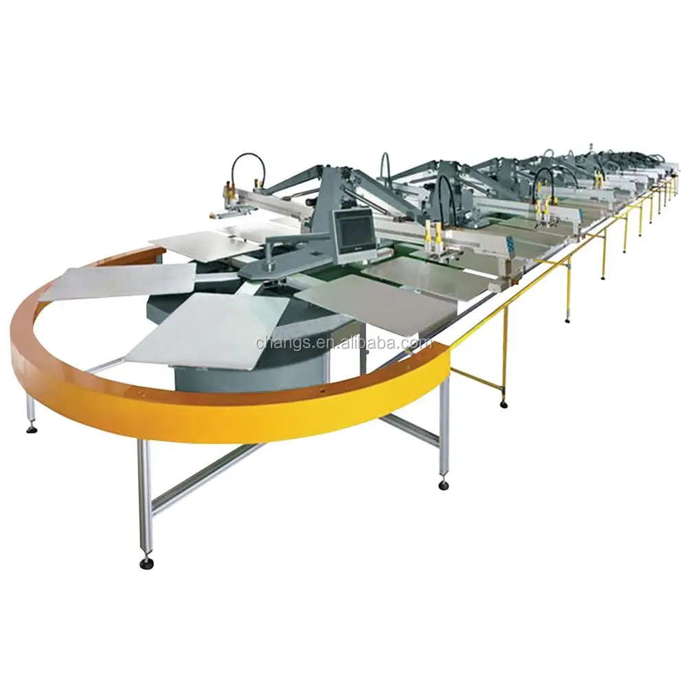 Spo- Automatic Oval Type Screen Printing Machine - Buy Automatic Oval ...