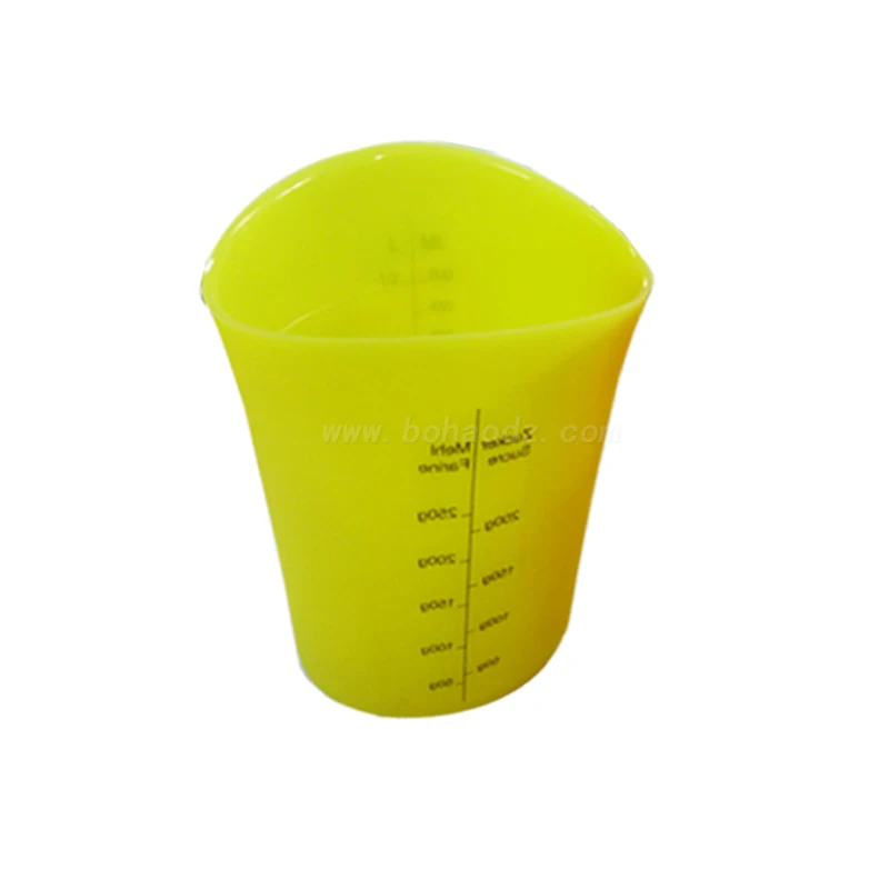 Kitchenware Disposable Digital Silicone Rubber Measuring Cup Jug Cat ...