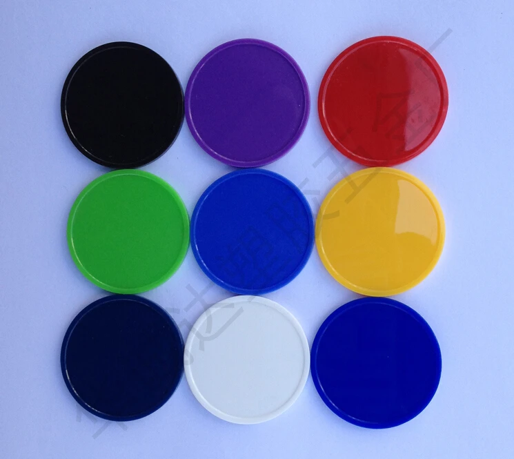 High Quality Custom Colored Plastic Tokens - Buy Custom Plastic Token ...