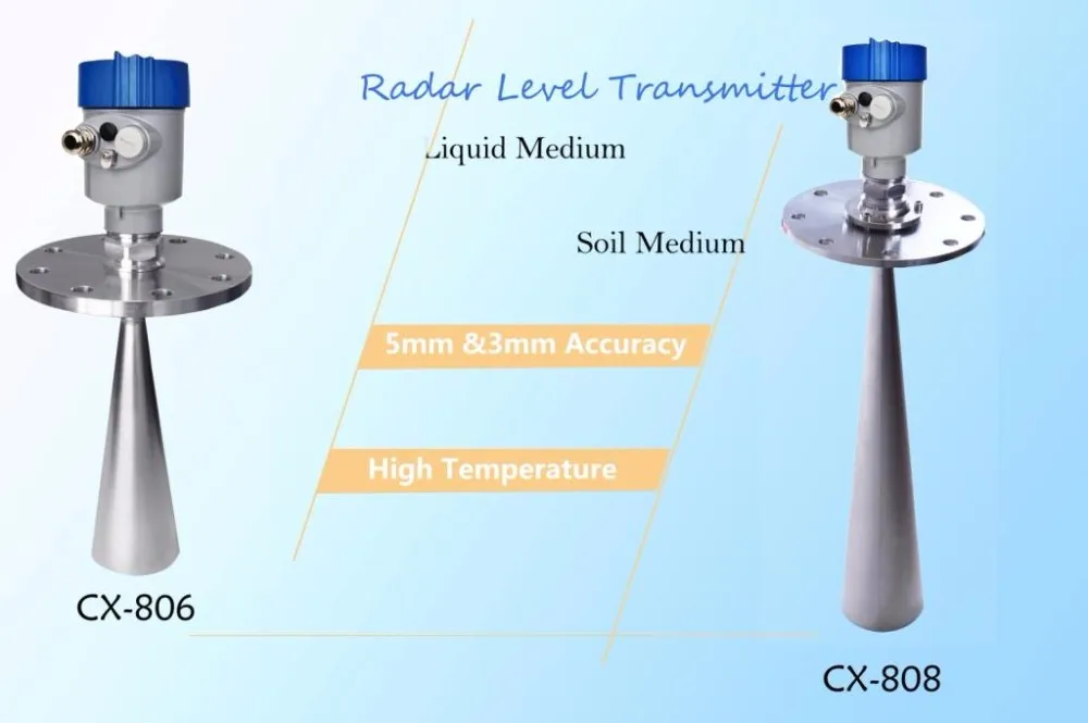 New Product Guided Wave Silo Radar Distance Level Meter Sensor - Buy ...