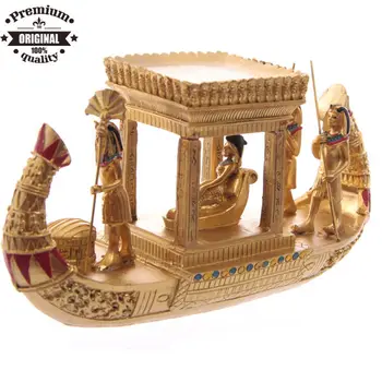 Resin Ancient Egyptian Craft Egyptian Souvenir Golden Egyptian Canopy ...
