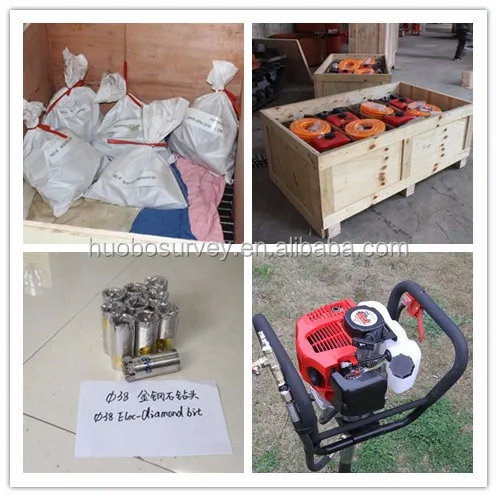 28mm Core Drilling Machine Soil Sampling Equipment Ground Investigation ...