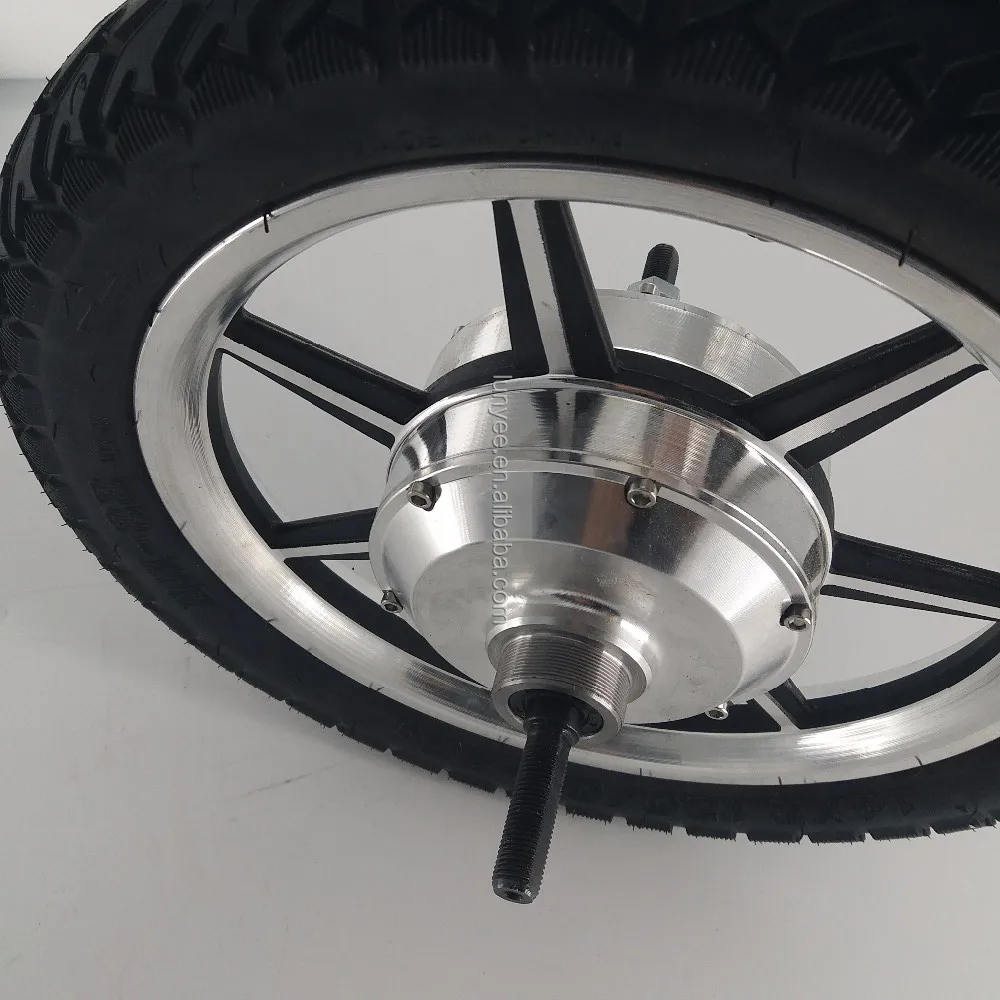 14 Inch E-scooter Brushless Hub Motor 350w For Golf Cart Wheelchair ...