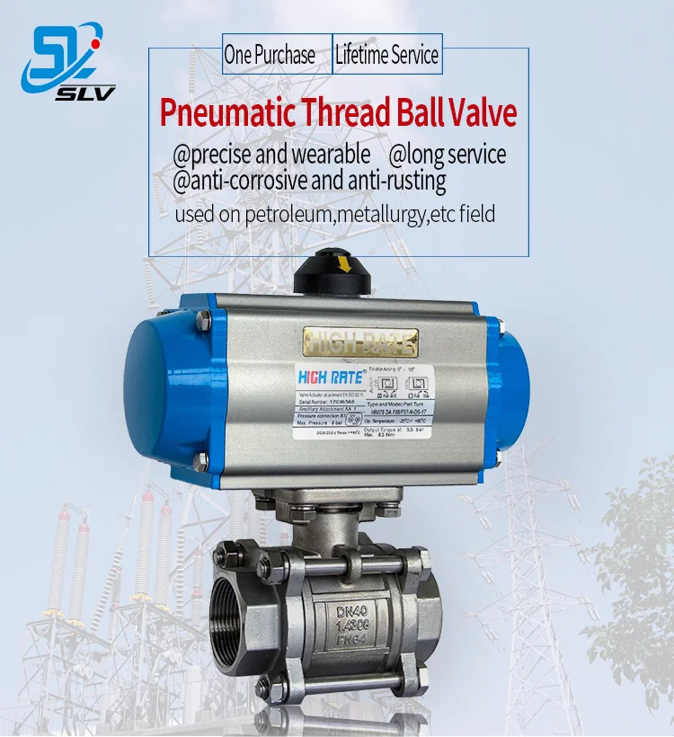 Hi Remote Control Stainless Steel Double Acting Single Acting Thread ...