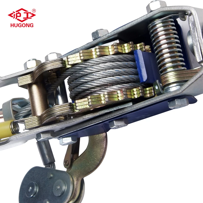 Wire Rope Tensioner Ratchet Puller for Power Transmission
