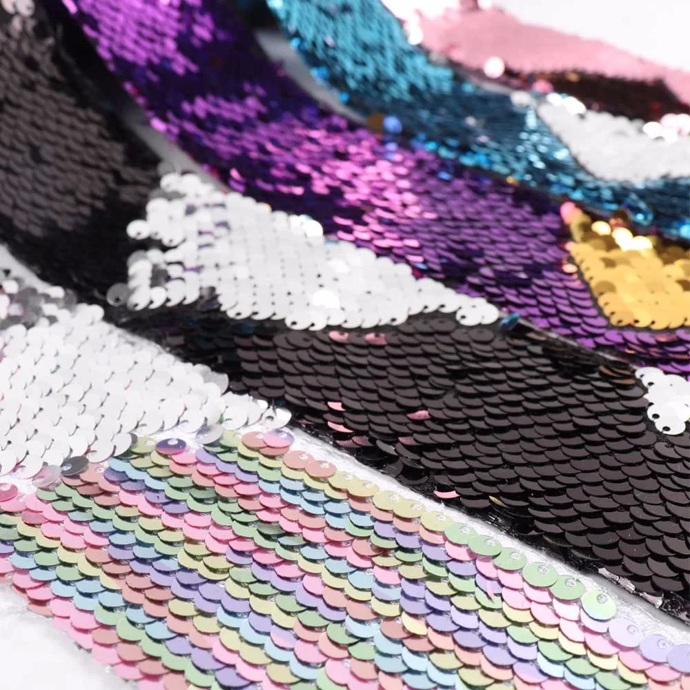 50mm Reversible Sequin Ribbon - Wholesale & DIY Material