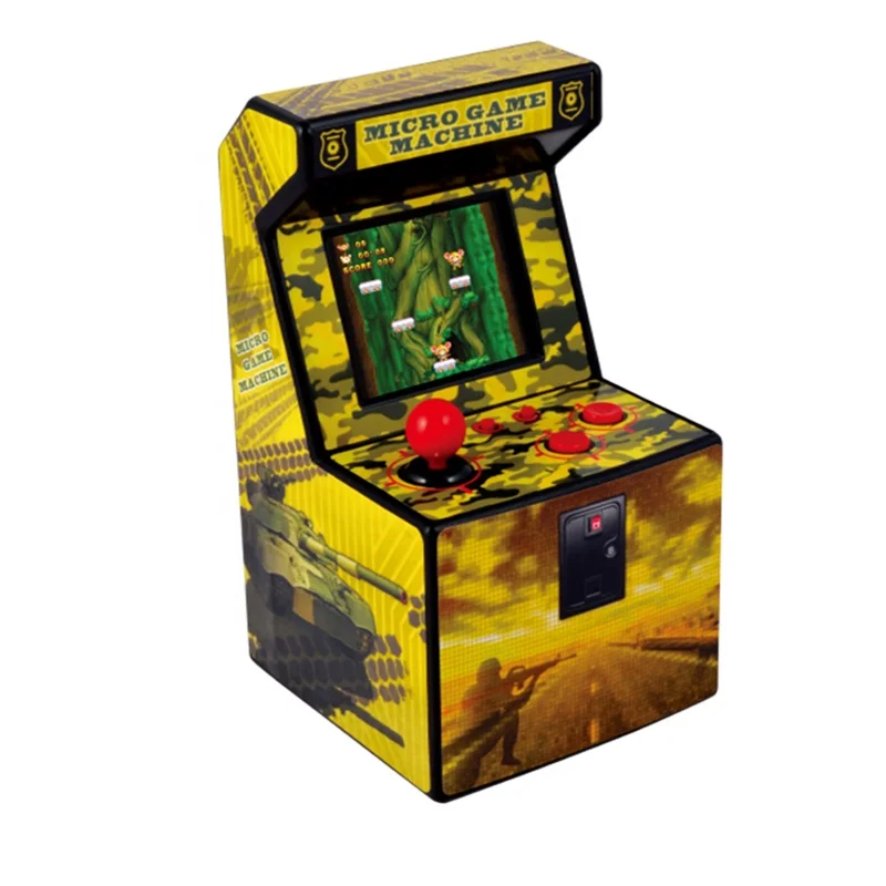 Wolsen 8 Bit Mini Arcade 2.5 Inch Retro Arcade Handheld Gaming System ...