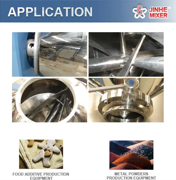 Jinhe Brand Jhs Series Double Conical High Performance Forberg Powder ...