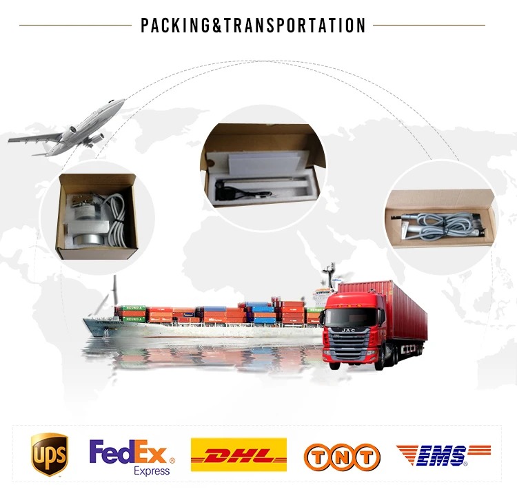 4-20ma Analog Output Linear Motion Sensor with Rod Ends Joint