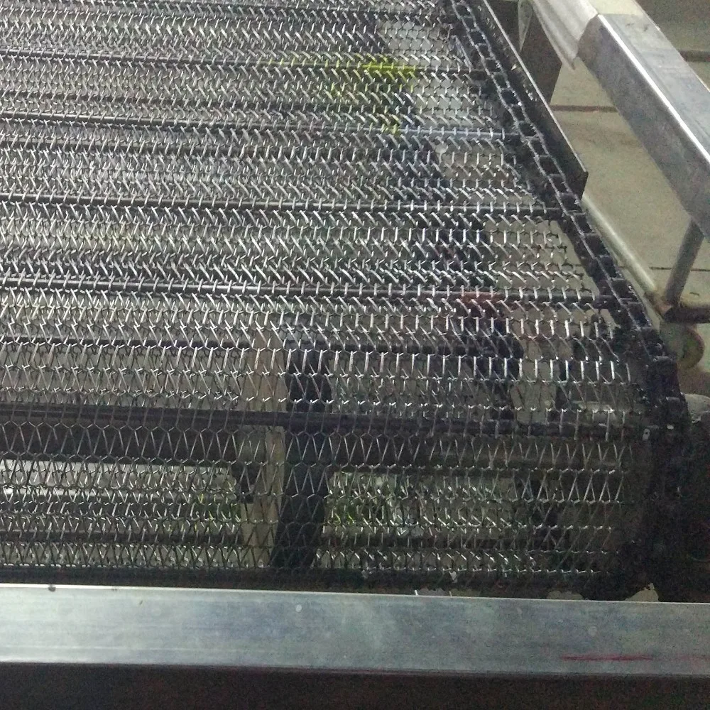 Stainless Steel Flat Flex Wire Mesh Conveyor Belt Stainless Steel Chain ...