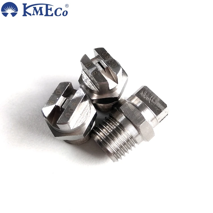Stainless Steel Flat Fan Water Jet Spray Nozzle Veejet Nozzle - Buy Fan ...
