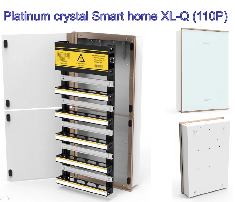 110 Way Smart Home Distribution Box - Control Panel Enclosure