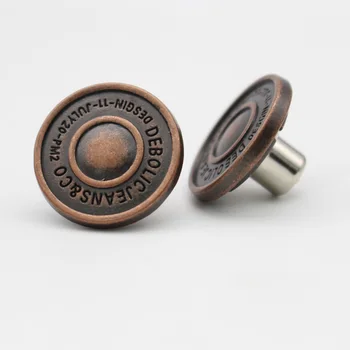 Shank Denim Buttons For Jeans Pants - Buy Copper Denim Button,Custom ...