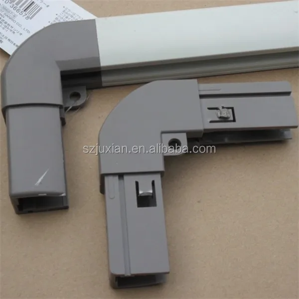 Extrusion Profiles Pvc Square Frame Corner Connector Plastic Frame ...