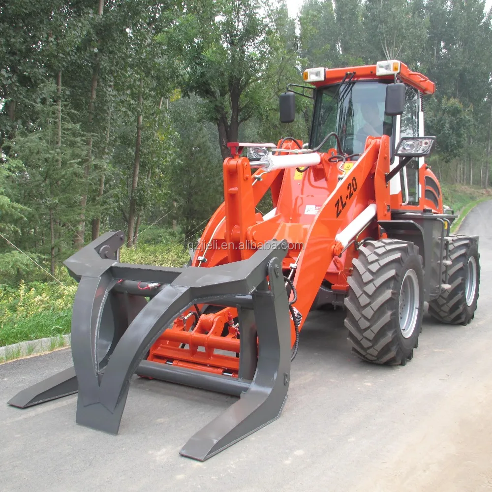 JIELI Mini Wheel Loader 800kg-Zl08 for Sale - Short Turning Radius