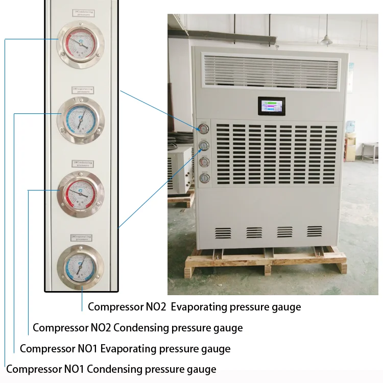 20kg/h Split System Cooling and Heating Industrial Dehumidifier