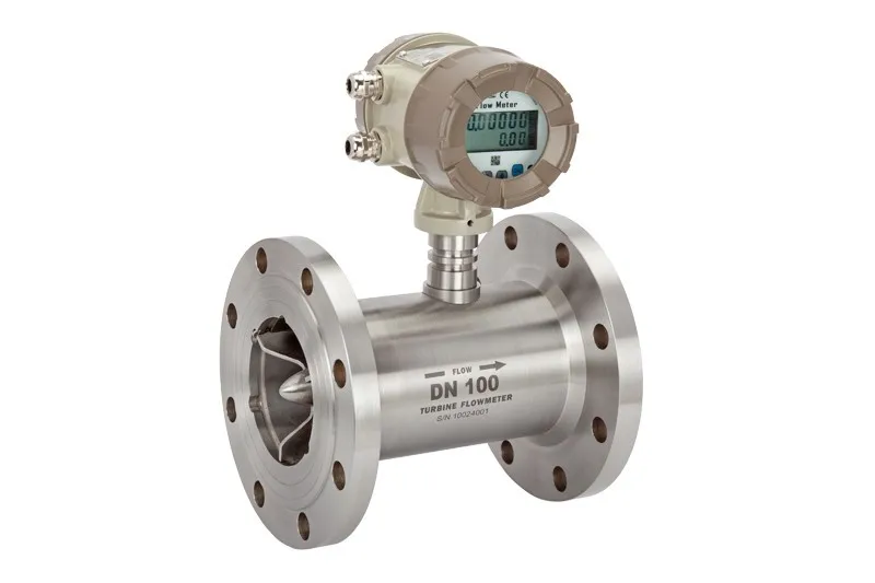 Turbine Flow Transmitter/digital Water Meter With 4-20ma Output - Buy ...