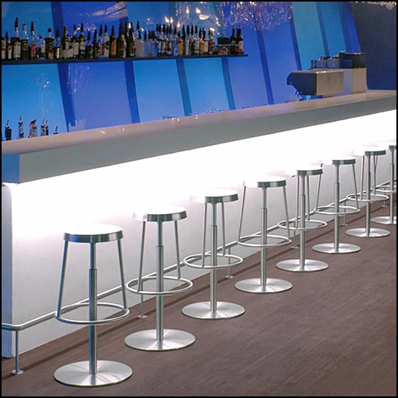 Luminous Cocktail Table , Glow Mobile Cocktail Solid Surface bar ...