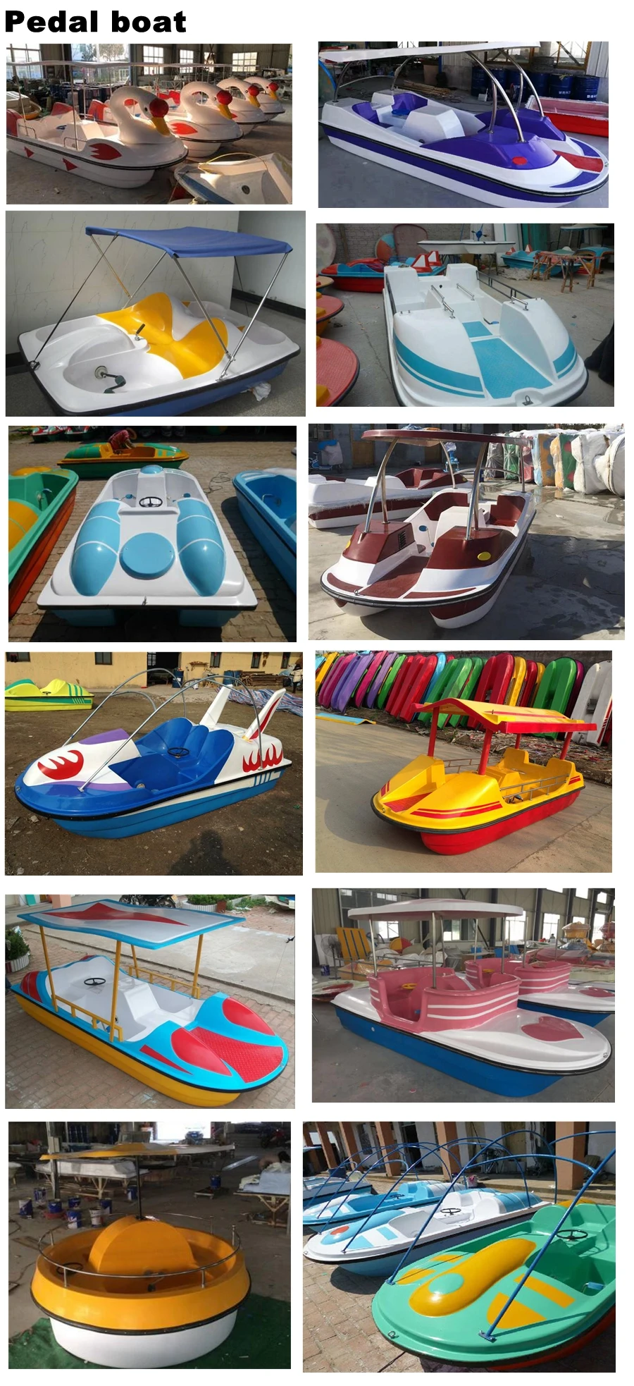 Factory Hot Sale Four-seat Four Person Adult Water Boat Leisure ...