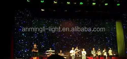 Led Star Light Cloth / Led Stage Backdrop Cloth - Buy Led Stage ...