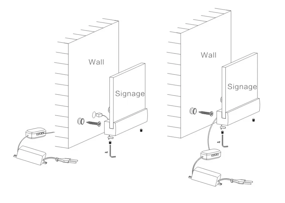 Aluminum Signage Mounting Clamp For Advertising Public Signage Clamp ...