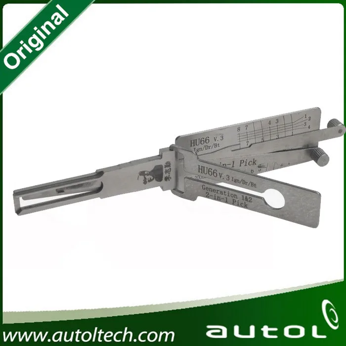 2-in-1 Hu66 Lock Pick Tool Auto Smart Locksmith Tools Hu66 - Buy Hu66 ...