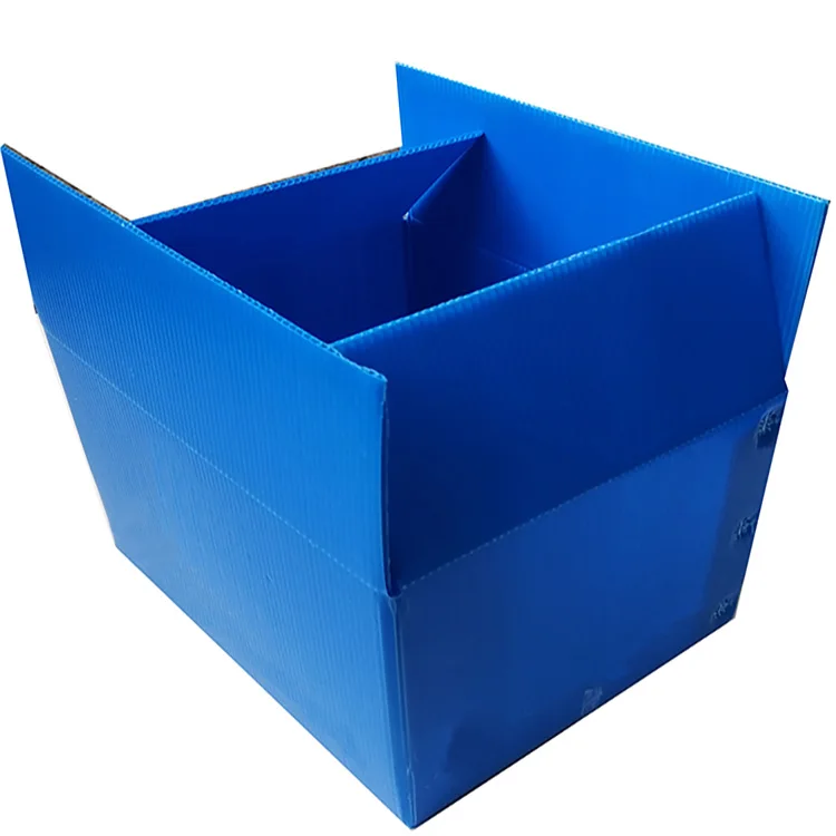 Blue Folding Pp Correx Danpla Corflute Corrugated Coroplast Turnover ...