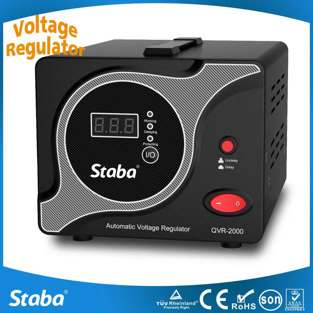 Single Phase 500va-10000va Avr Voltage Stabilizer 230v Ac For Home Use ...