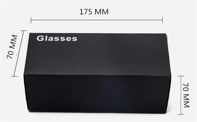 Glasses Eyeglasses Sunglasses Gift Packing Black Paper Set Case Box ...