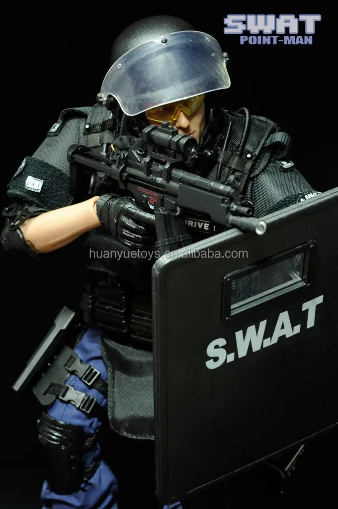 1/6 SWAT Action Figure - Police Forces Man Doll Toy