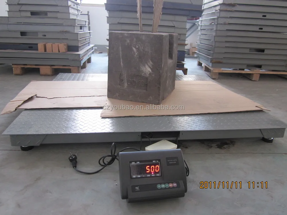 1 Ton 2ton 3ton Digital Platform Scale Floor Scale For Industrial Use ...