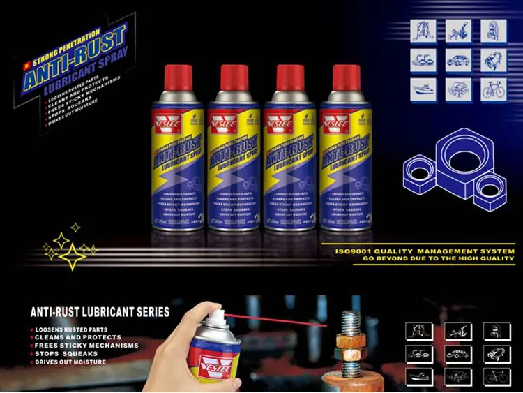 Multi Purpose Protective Anti Rust Oil Lubricating Oil Lubricant Spray ...