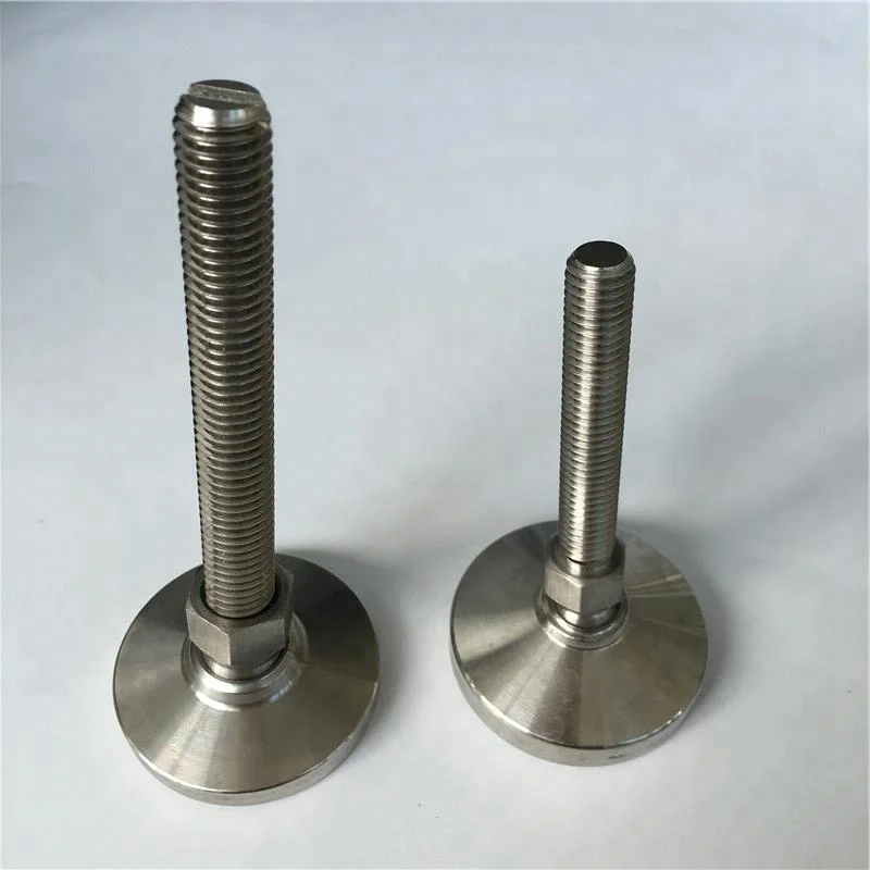 Adjustable Leveling Feet,Metal Thread Glide Feet,Swivel Machine Leg ...