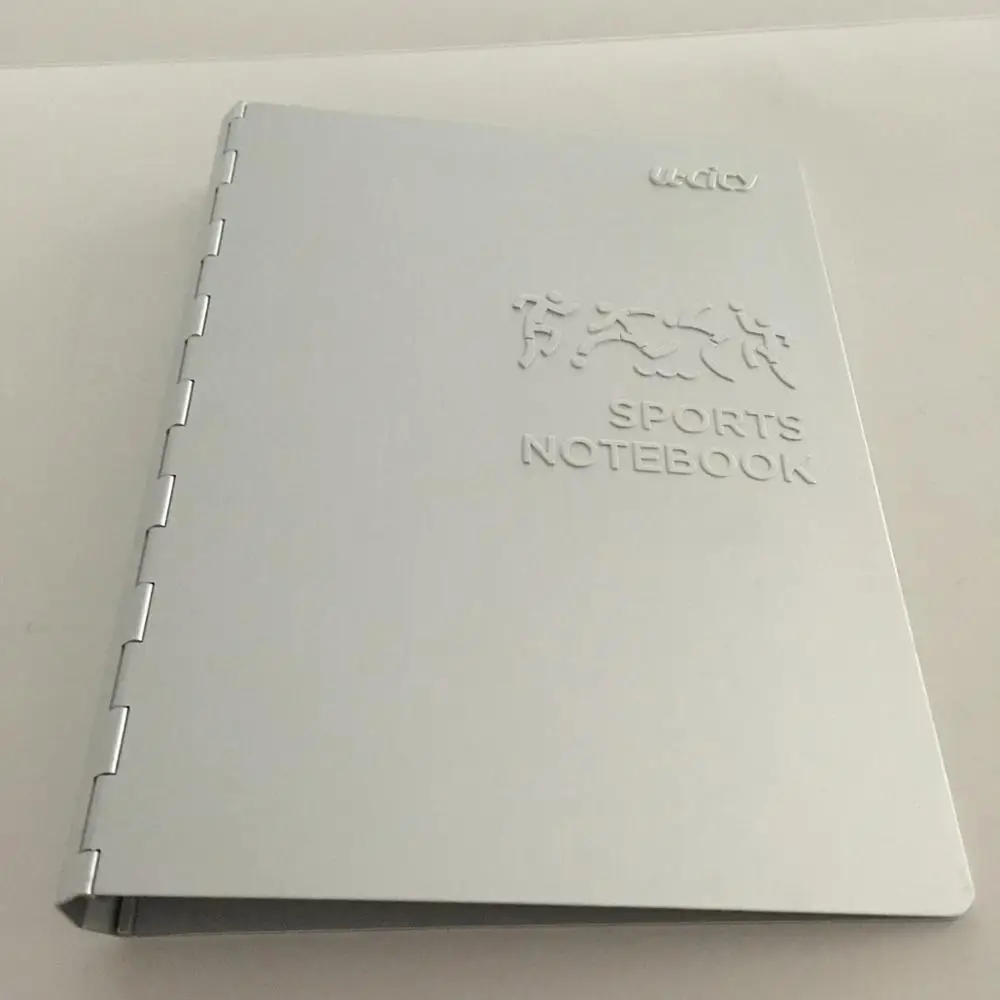 High Quality 8.5'' Metal Aluminum Notebook Cover - Buy Metal Notebook ...