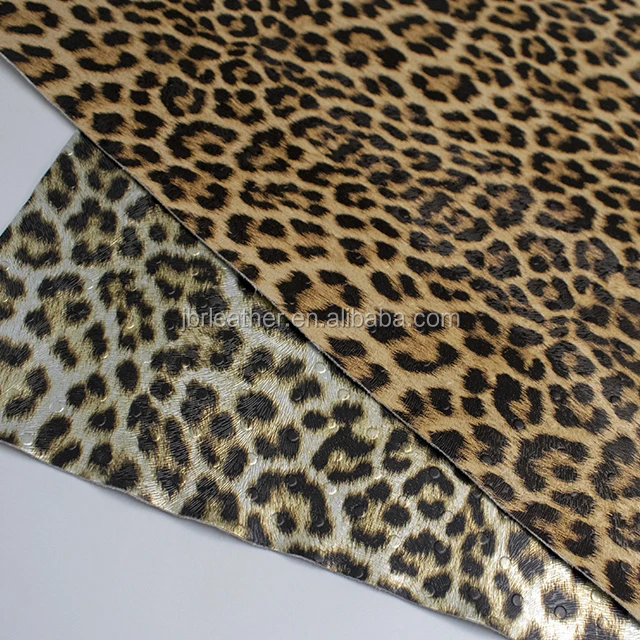 Guangzhou Wholesale Faux Synthetic Leopard Print Pu/pvc Leather Good ...