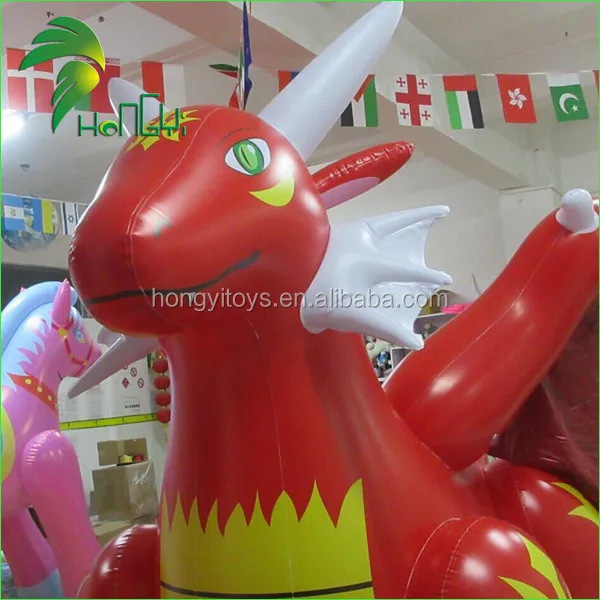 Hongyi Giant Red Inflatable Animal Cartoon Toy / Inflatable Cartoon ...
