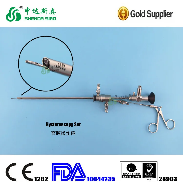 Surgical Instrument Operation Hysteroscope Set - Buy Operation ...