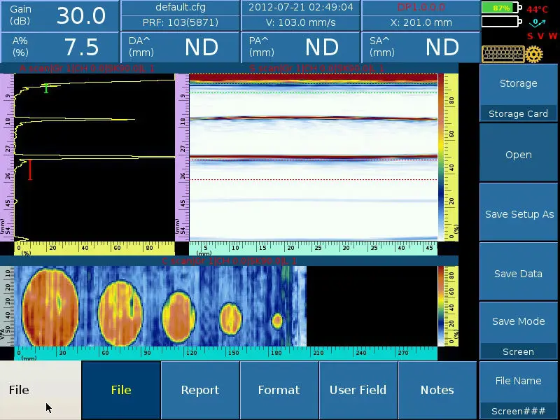 Phased Array Wheel Probe for Corrosion Inspection, Roller Probe