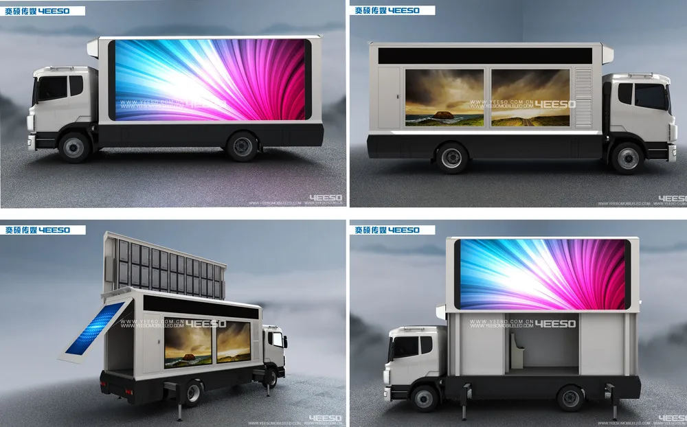 Yeeso Led Mobile Advertising Trucks For Sale Yes-v9,Perfect Out Of Home ...
