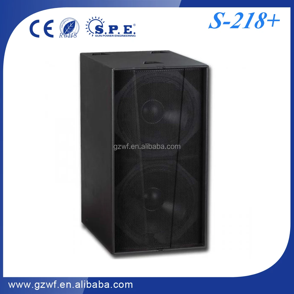 Spe High Power Dual 18 Inch Subwoofer Speaker Professional Audio ...