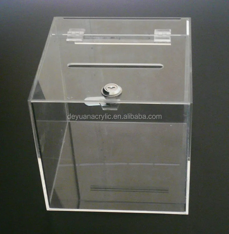 Custom Acrylic Box With Key And Lock/acrylic Box With Key And Lock ...