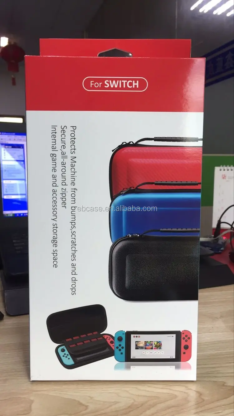 For Nintendo Switch Hard Eva Case With 20 Game Card Holders - Buy For Nintendo Switch Eva Case ...